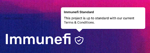 Immunefi Standard Badge – Immunefi